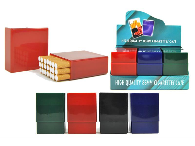 Wholesale Cigarette Boxes Plastic extendable, capacity: 21 cigs., 12p