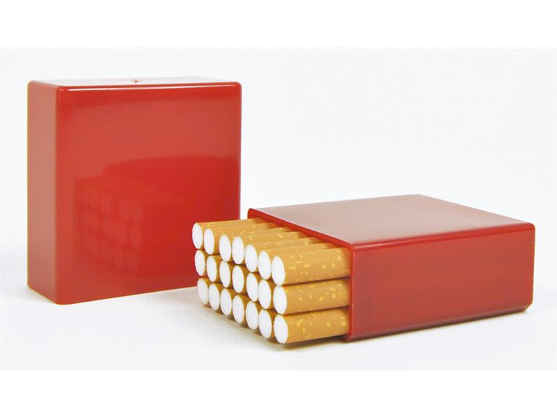 Wholesale Cigarette Boxes Plastic extendable, capacity: 21 cigs., 12p