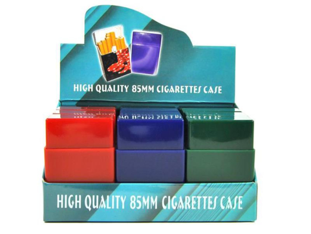 Wholesale Cigarette Boxes Plastic extendable, capacity: 21 cigs., 12p