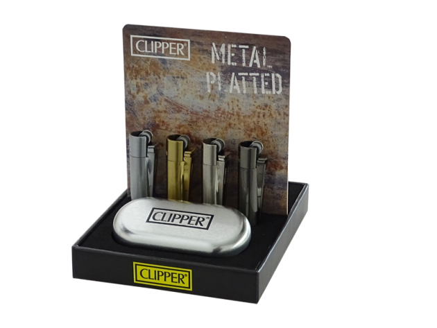 Großhandel ASSORTED PLATTED Clipper Metal, 12er Display
