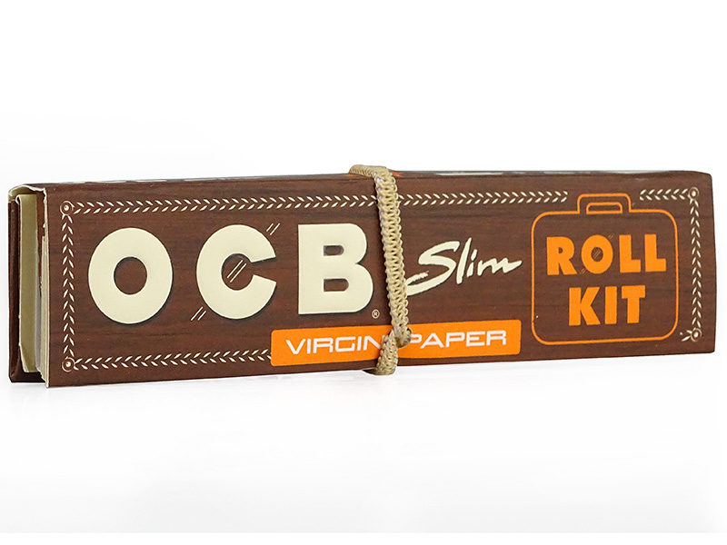 OCB KS Virgin ungebleicht Slim Roll Kit, 20er Display