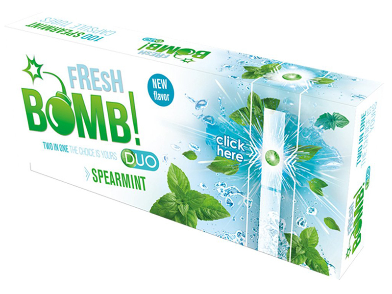 Fresh Bomb Spearmint, 5er Gebinde je 100 Hülsen