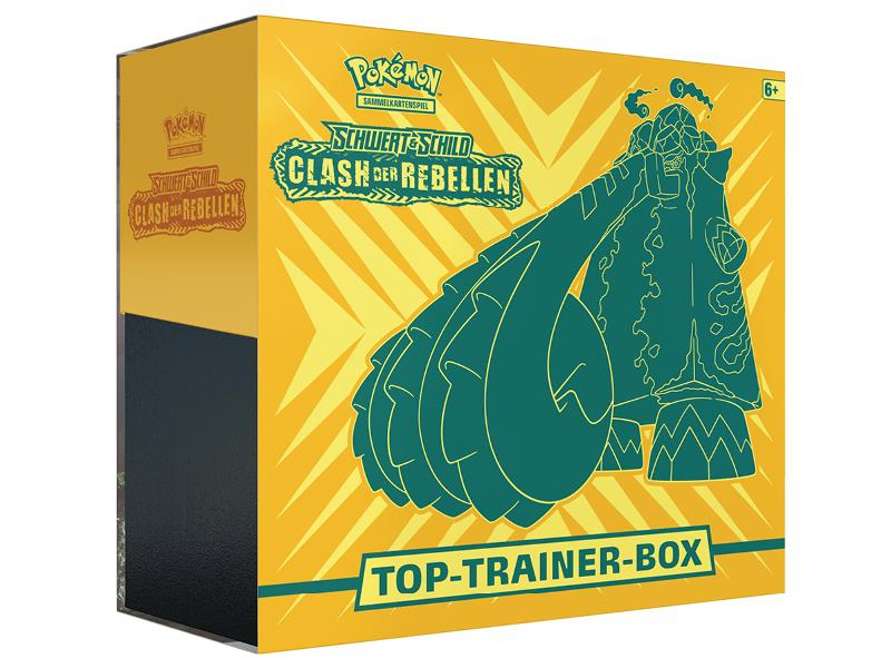 Pokémon - Top-Trainer Box - Schwert & Schild 02 - CLASH DER REBELLEN