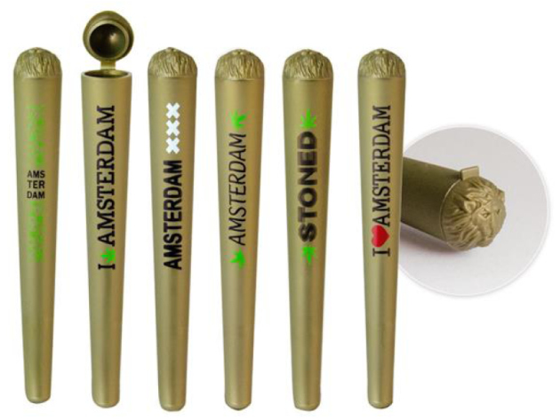 Joint Tube Hüllen "Amsterdam" Gold - 36er Display