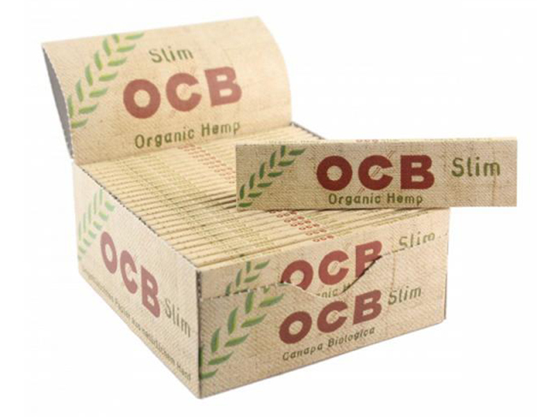 Großhandel OCB Organic Hemp King Size Slim 50 Hefte je 32 Blatt