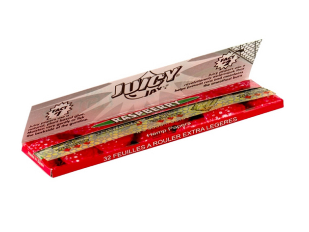 Juicy Jay`s Raspberry King Size Slim 24 Hefte je 32 Blatt
