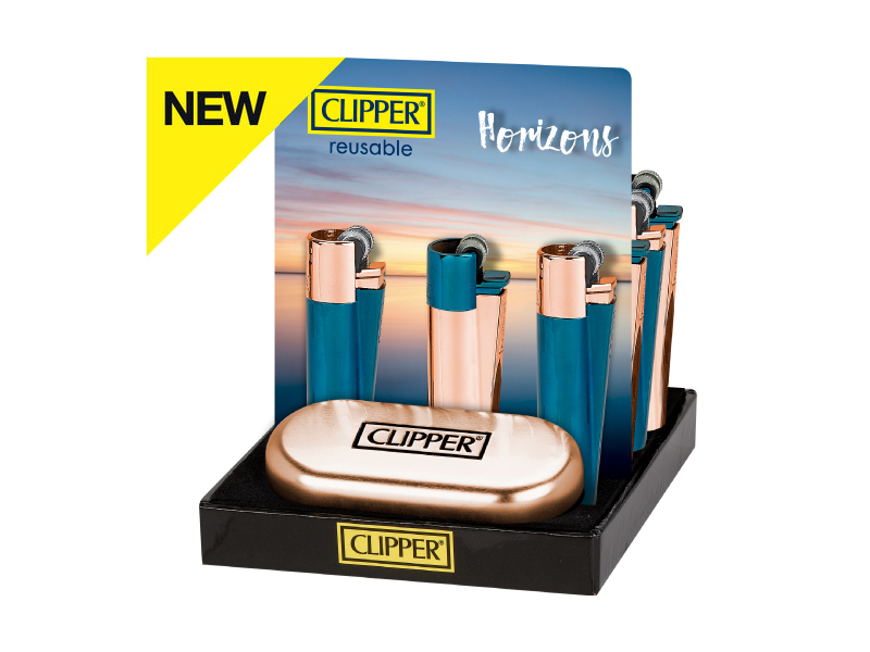 Clipper Metal Large Purple Rain inkl. Geschenkbox, 12er Display