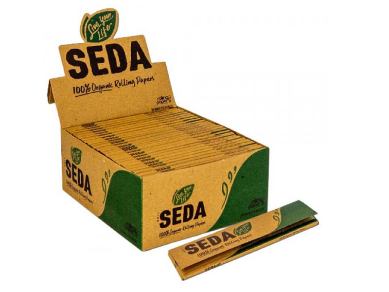 Roll Seda Organic King Size Eco Papers je 33 Blatt; 50er Box