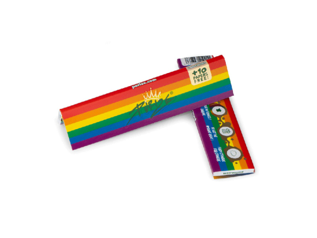 PURIZE "Rainbow",50er Pack., King Size Slim; Papers