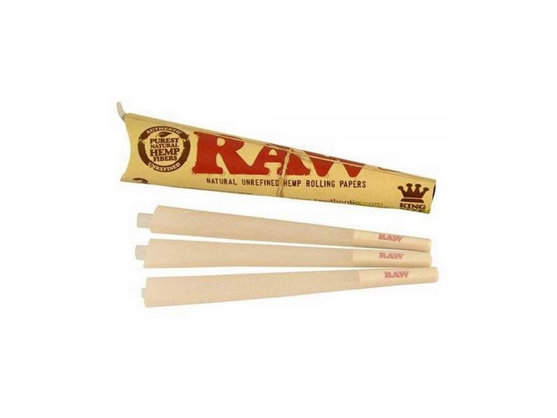 Großhandel RAW Cones Organic King Size 109mm pre-rolled, 32er Packung