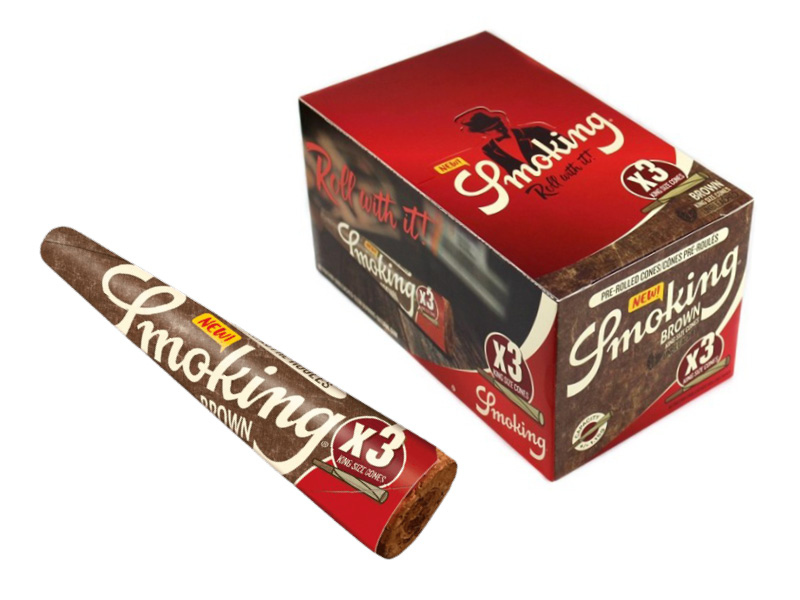 Großhandel RAW Cones Organic King Size 109mm pre-rolled, 32er Packung