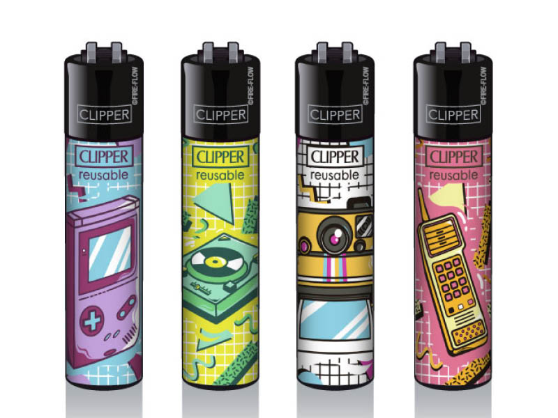 Clipper Micro VINTAGE RETRO, 48er Display