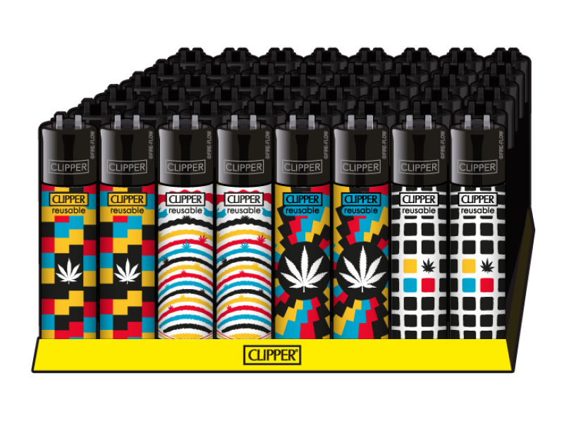 Clipper Large OPTICAL LEAVES, 48er Display