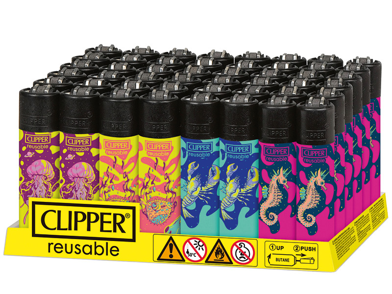 Clipper Large LAVA ANIMALS, 48er Display