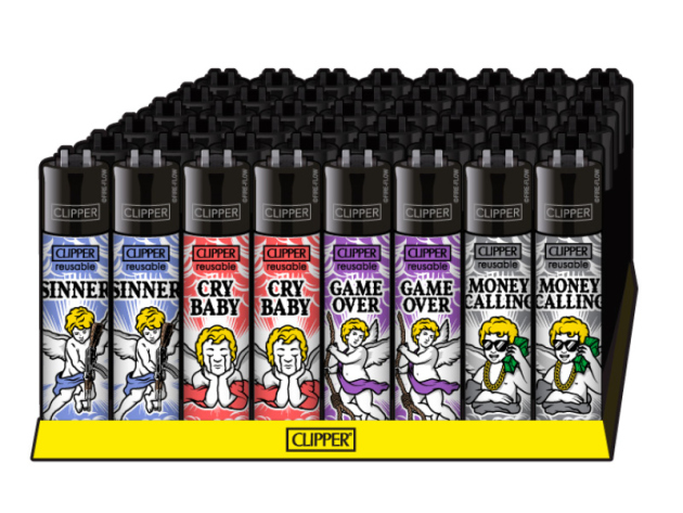 Clipper Large BADASS ANGELS #2, 48er Display