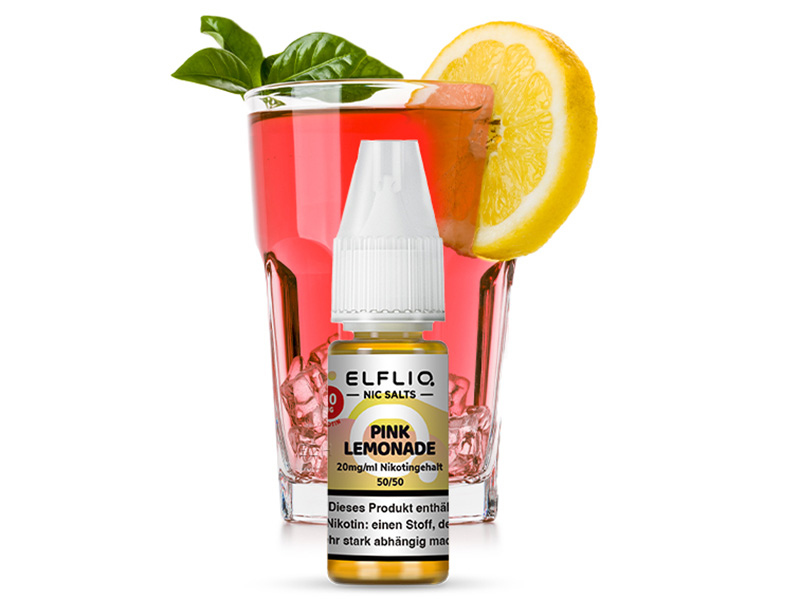 ELFBAR Elfliq - Pink Lemonade (pinke Limonade) - Liquid - 20 mg/ml