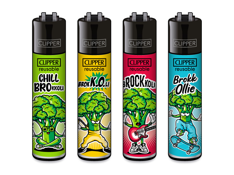 Clipper Large BROKKOLI, 48er Display