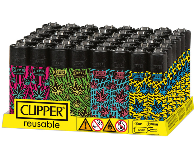 Clipper Large LEAVES #40, 48er Display