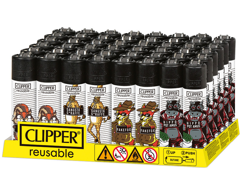 Clipper Large MUGSHOTS, 48er Display