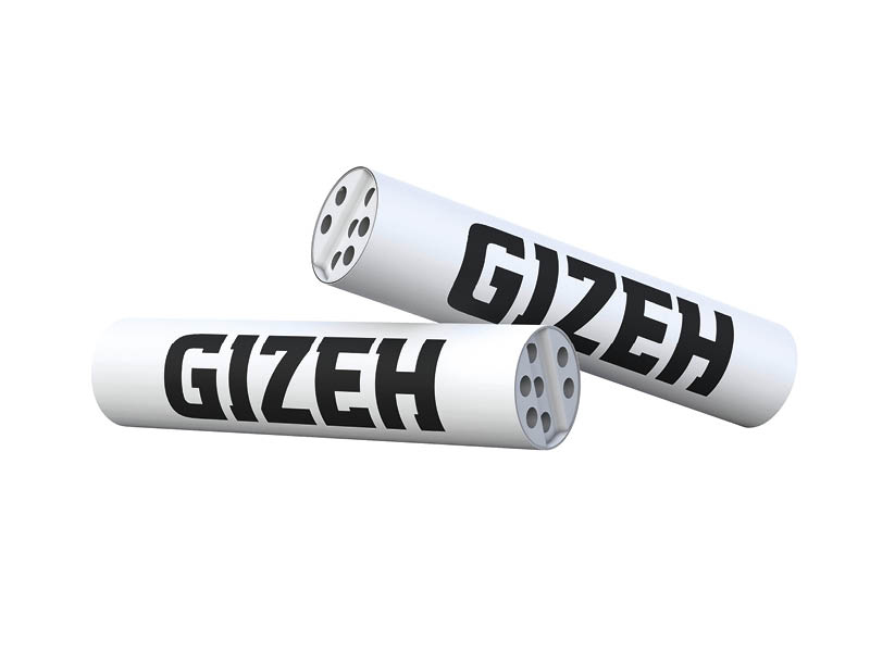 Gizeh Active Filter Black 6mm, 50 Stück