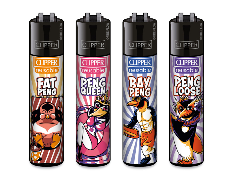 Clipper Large PENGUIN #2, 48er Display