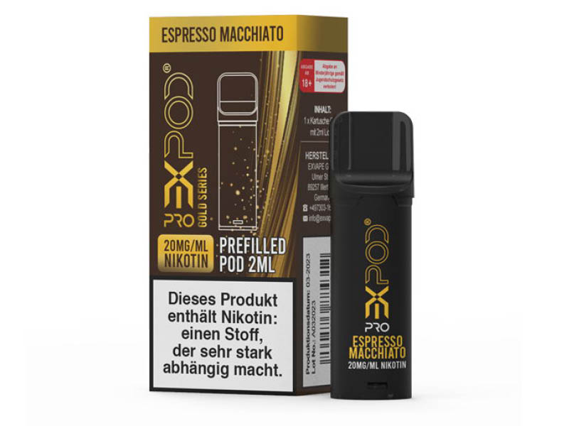 Expod Pro POD - Gold Series "Espresso Macchiato" (Espresso Macchiato)