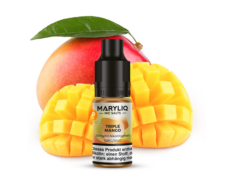 Lost Mary MARYLIQ - Triple Mango (Dreifach-Mango) - Liquid - 10 mg/ml