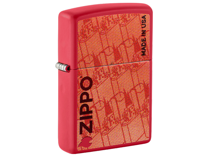 Zippo Feuerzeug - Zippo Design Red Matte