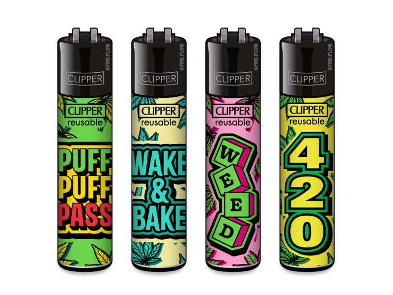 Clipper Large WEED STATEMENTS #7, 48er Display