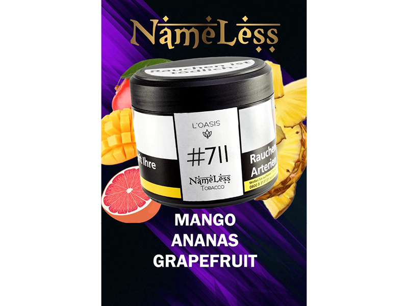 NameLess Tobacco - OASIS (Ananas, Grapefruit, Mango) #711 - 200g
