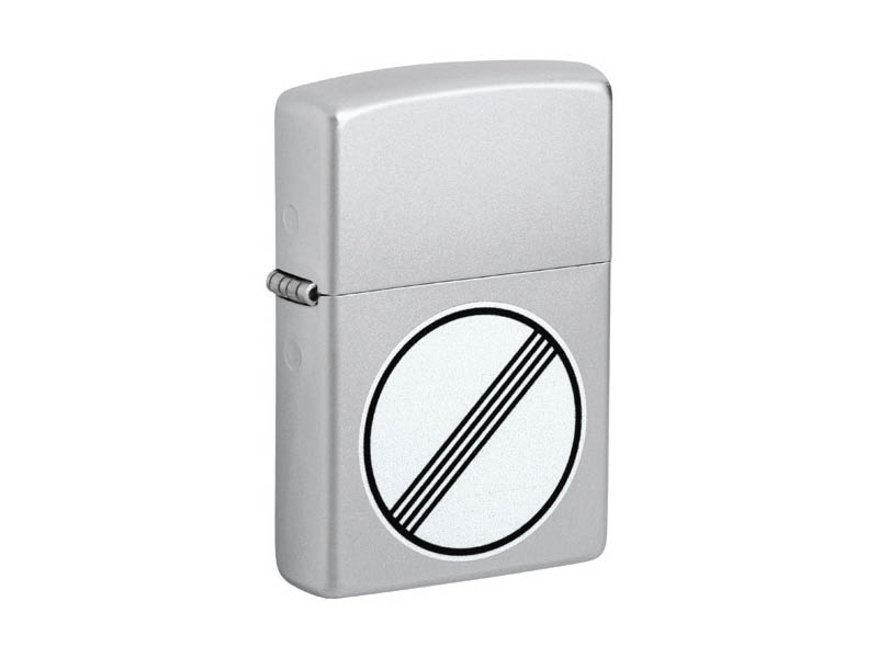 Zippo Feuerzeug - AutoBahn Sign Design