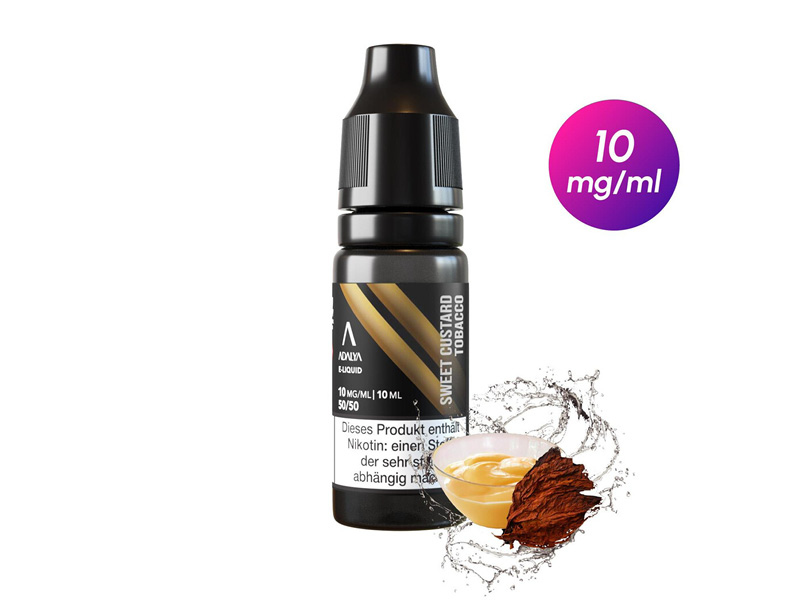 Adalya Liquid - Sweet Custard Tobacco (Tabak, Vanillesoße) - Liquid