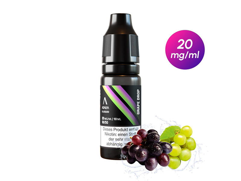 Adalya Liquid - Grape Drop (Traube) - Liquid - 20 mg/ml - 10 ml