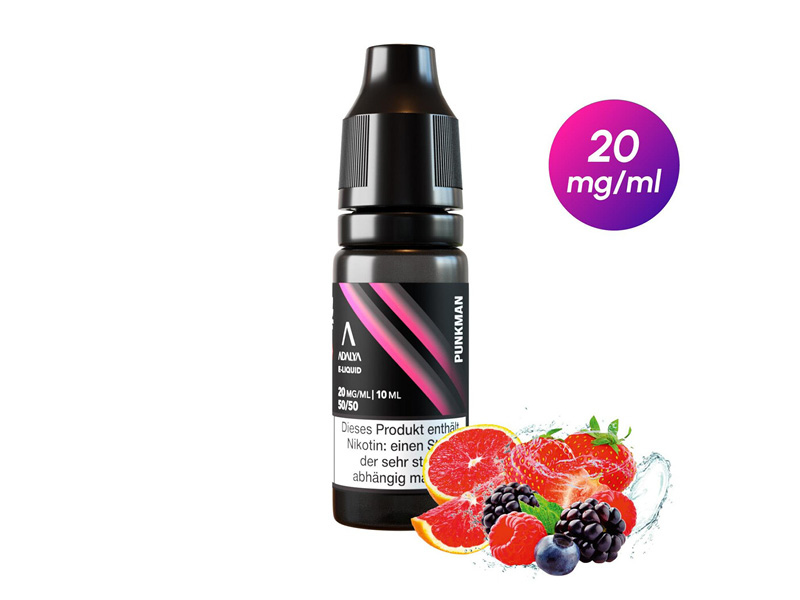 Adalya Liquid - Punkman (Blau- u. Erdbeere, Kirsche) - Liquid - 20 mg