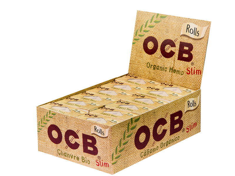 Großhandel OCB Organic Hemp Slim 24 Rolls je 4 Meter