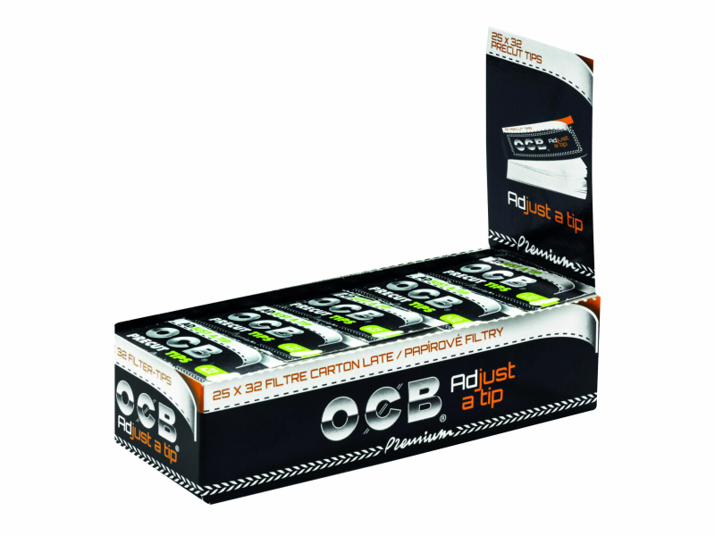 OCB Precut Filter 25 Hefte je 32 Stück