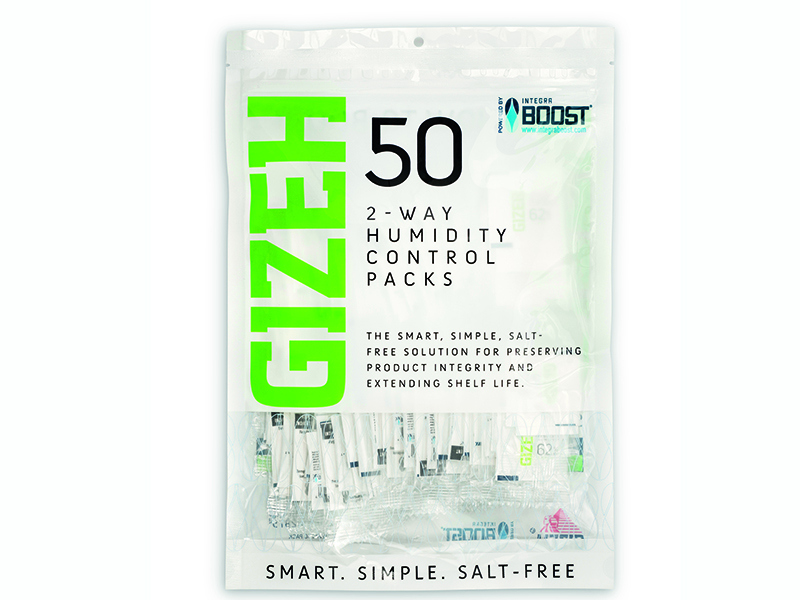 Gizeh Integra Boost Humidity 62% Packs (Luftfeuchtigkeitspakete); 50e