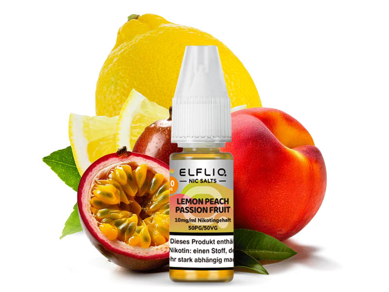 ELFBAR Elfliq - Lemon Peach Passion Fruit (Zitrone, Pfirsich, Passion