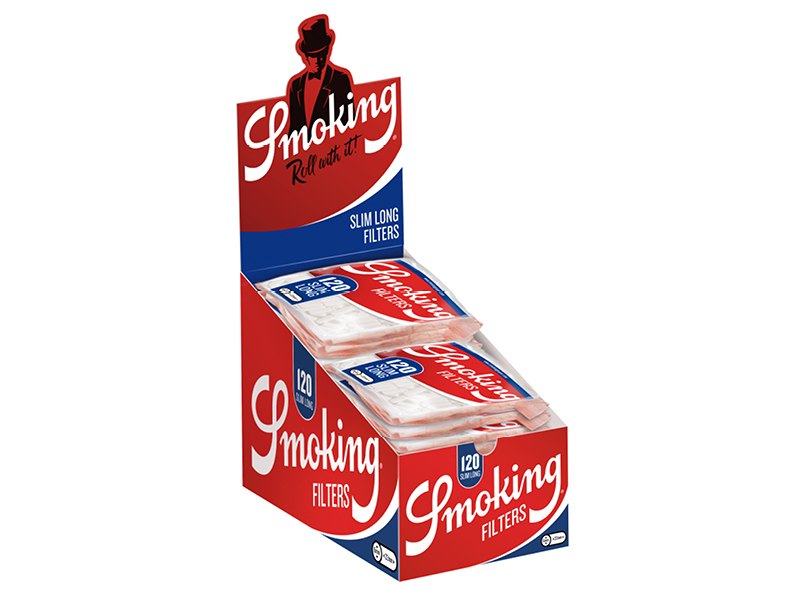 Wholesale Smoking Filter Classic Slim Long 30 bags each 120 filters