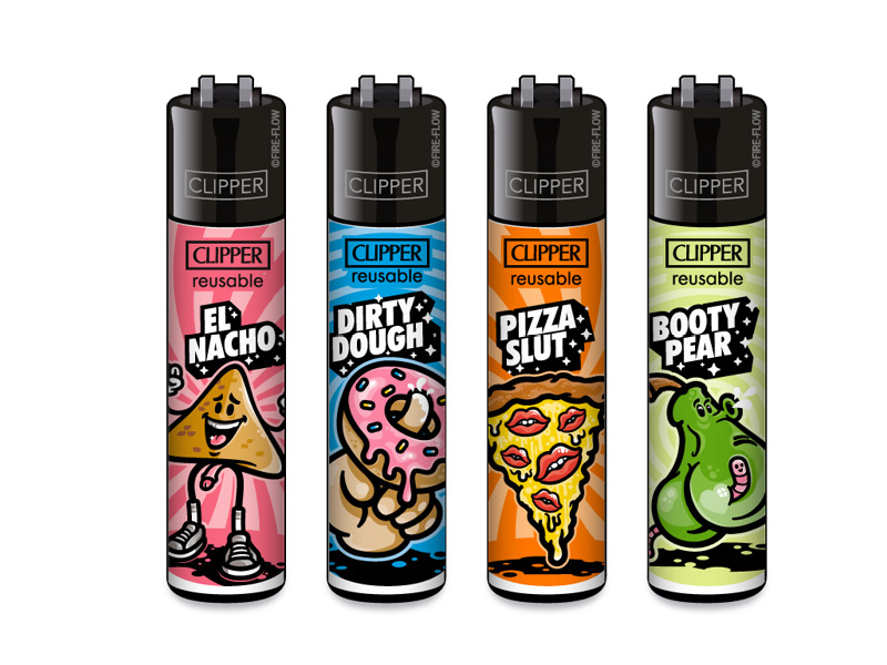 Clipper Large Sonder Edition FFX SEX FOOD, 48er Display