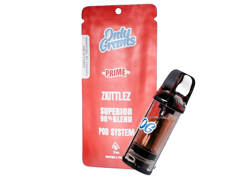 Only Grams - H2 Superior - Zkittlez (süße, fruchtige Aroma) - 96% H2