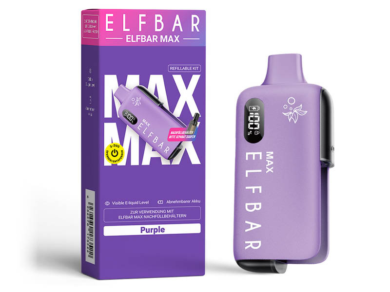 ELFBAR Max Basisgerät - purple (lila)