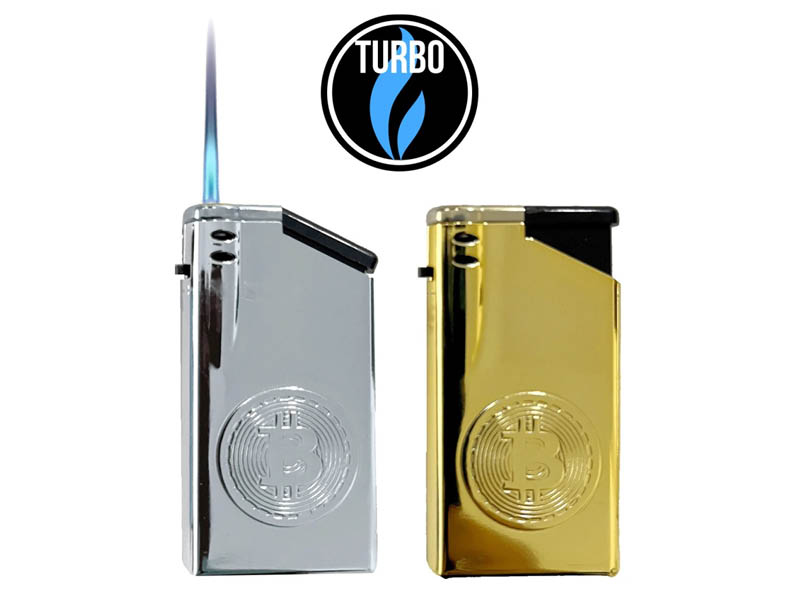 Sturmfeuerzeuge "Bit-Metall-Edition"Jet-Flame, 2-fach sortiert, 25er