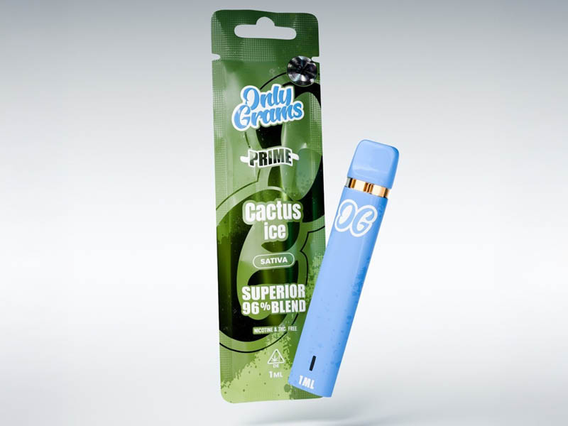 Only Grams - Cactus Ice (Kaktus, Eis) - H2 Superior Vape 96% - 1ml