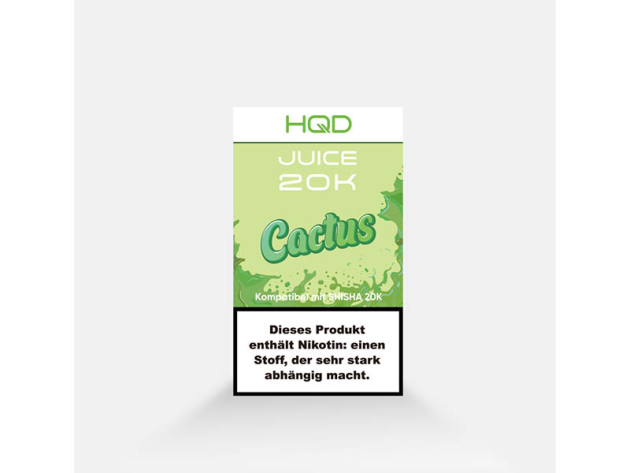 HQD 20K JUICE - Cactus (Kaktus) - Liquid - 3mg/ml - 10 ml