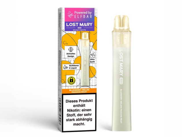 Lost Mary 800 - Blueberry Melon Passion Fruit (Blaubeere, Melone, Pas
