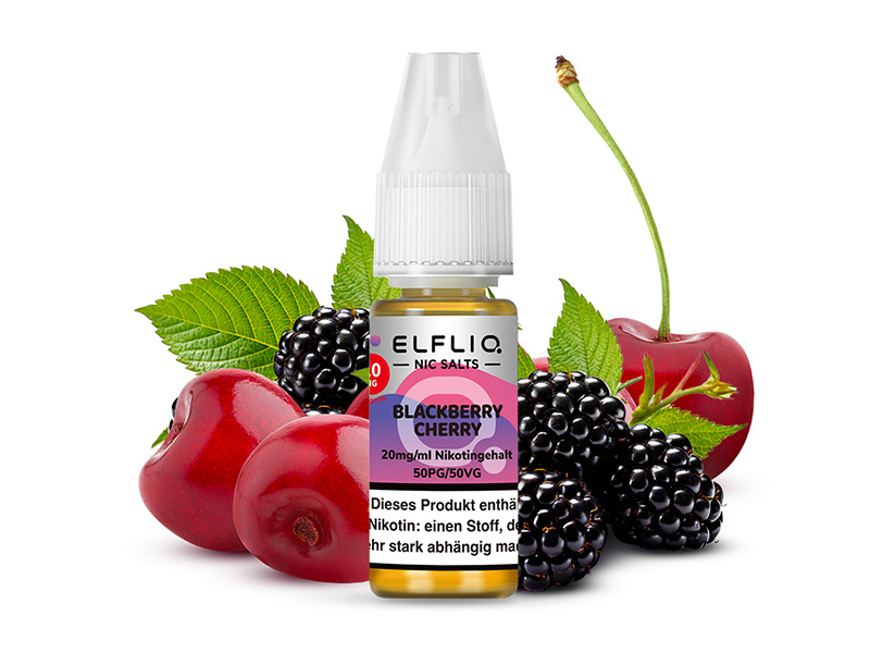 ELFBAR Elfliq - Blackberry Cherry (Brombeere; Kirsche) - Liquid - 10